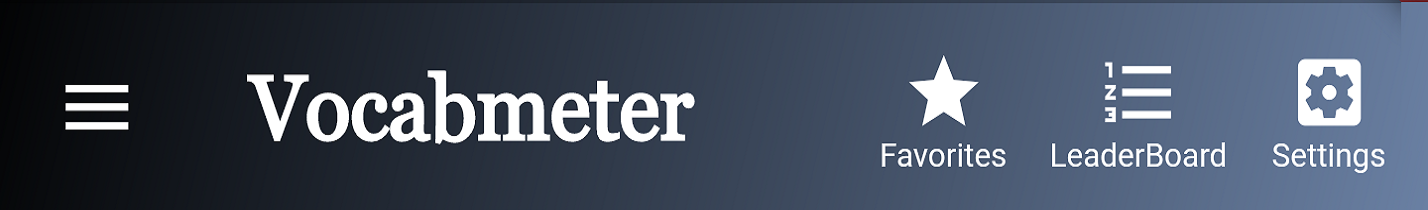 Vocabmeter(Android) | 3screator